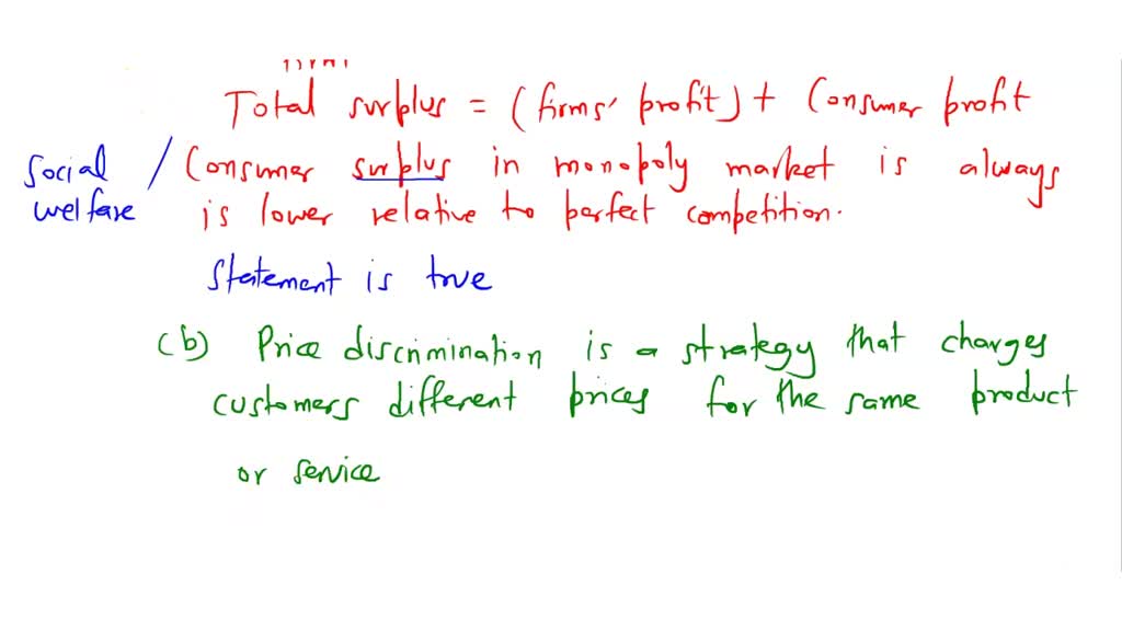 SOLVED:Explain why a monopoly is socially inefficient. A monopoly is ...