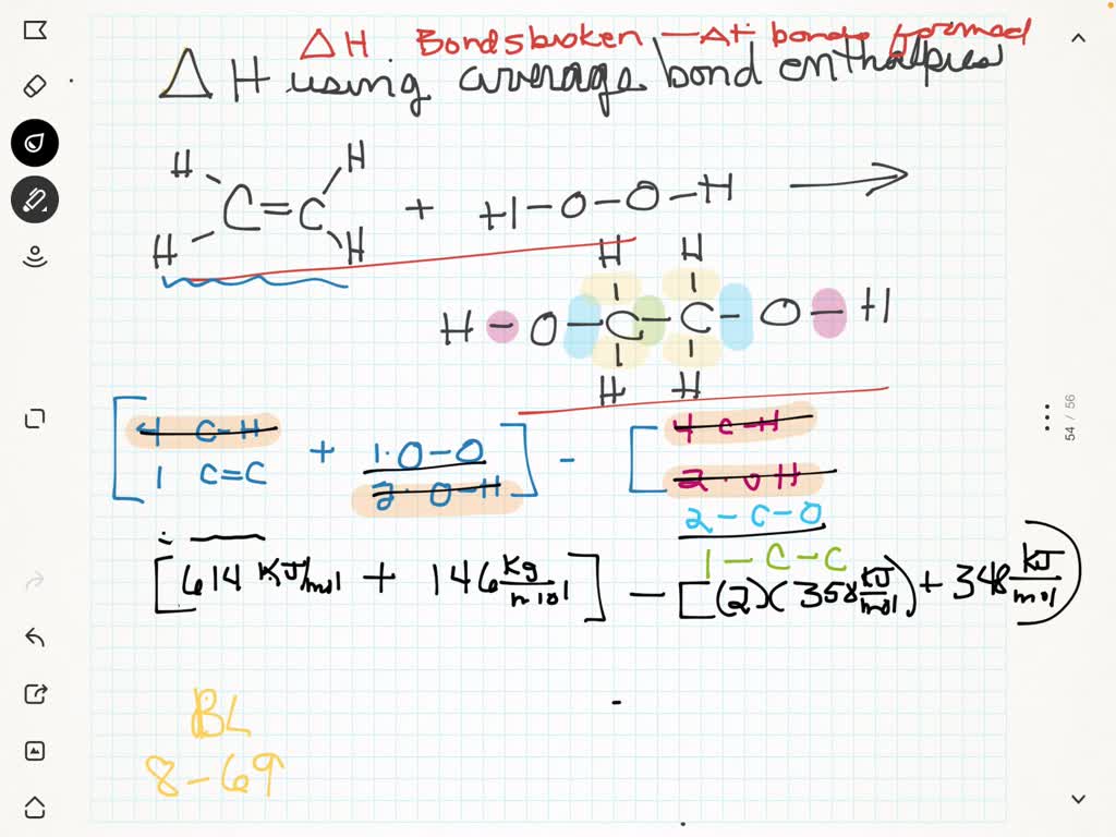 SOLVED: Using Table 8.3 , estimate ΔH for each of the following gas ...