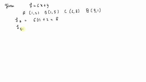 SOLVED: In Exercises 39–42, a feasible region and its vertices are shown. Determine the maximum ...