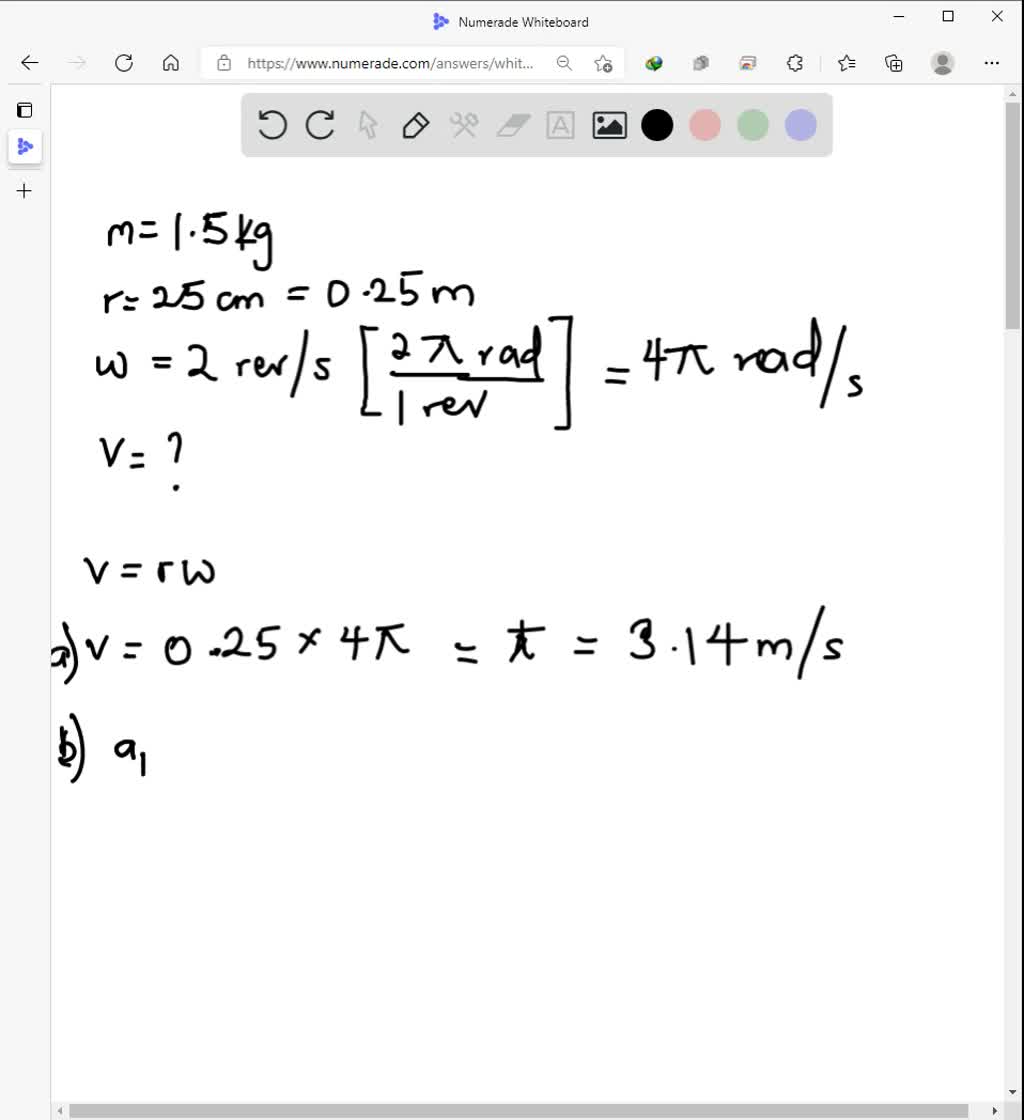 SOLVED Problem Solving Exercises Show Your Work A Stecl Ball With 