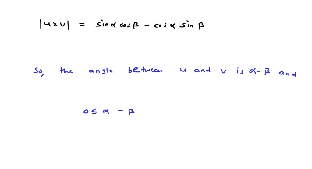 SOLVED:Obtain the addition formula sin(α-β)=sinαcosβ-cosαsinβby ...