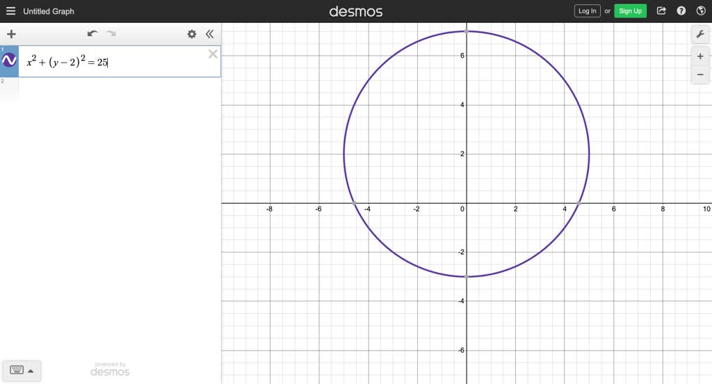 SOLVED:Sketch the graph of the given cylinder. x^2+z^2=25