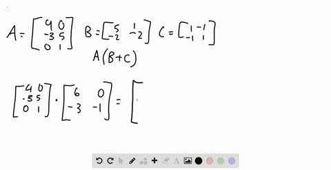 SOLVED:In Exercises 37-44, perform the indicated matrix operations ...