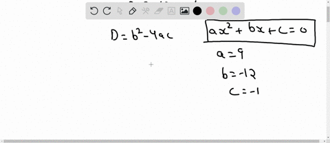 SOLVED:Find the discriminant. Use it to determine whether the solutions for each equation are A ...