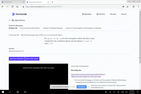 ⏩SOLVED:In Exercises 37-40, find the average value of F(x, y, z)… | Numerade