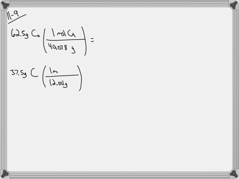 SOLVED: SIMPLEST OR EMPIRICAL FORMULAS II-9. Calcium carbide produces ...