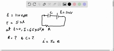 SOLVED:A capacitor that is initially uncharged is connected in series ...