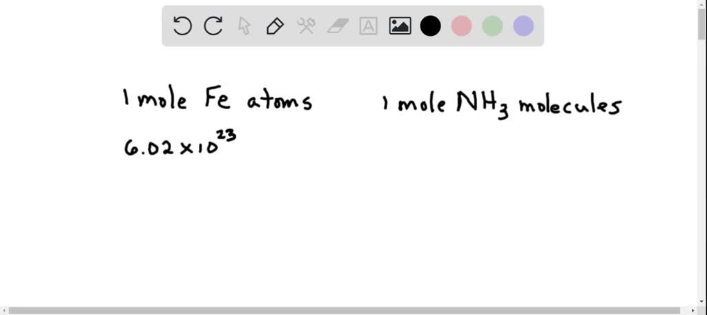 SOLVED:What do quantities representing one mole of iron atoms and one ... SOLVED:What do quantities representing one mole of iron atoms and one ...