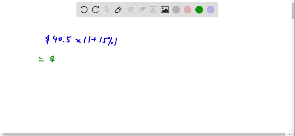 SOLVED:A restaurant bill is 48. If the tip is 15 % of the bill, find ...