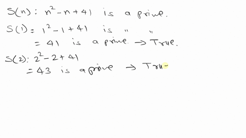 ⏩SOLVED:List the first five statements in the sequence that can be ...