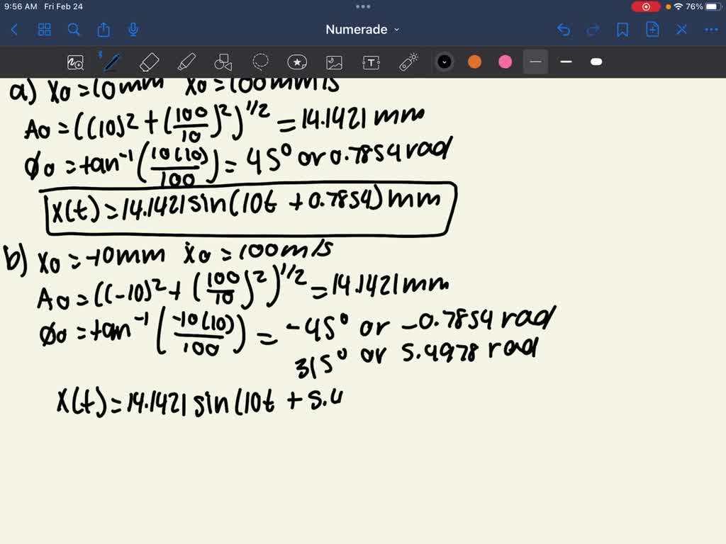 SOLVED: Using the linear response expressions in Appendix A, derive Eq. (4.106).
