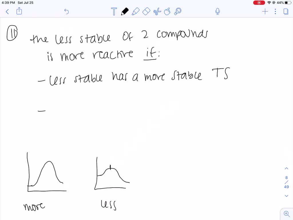 SOLVED:Under what circumstances can you assume that the less stable of ...