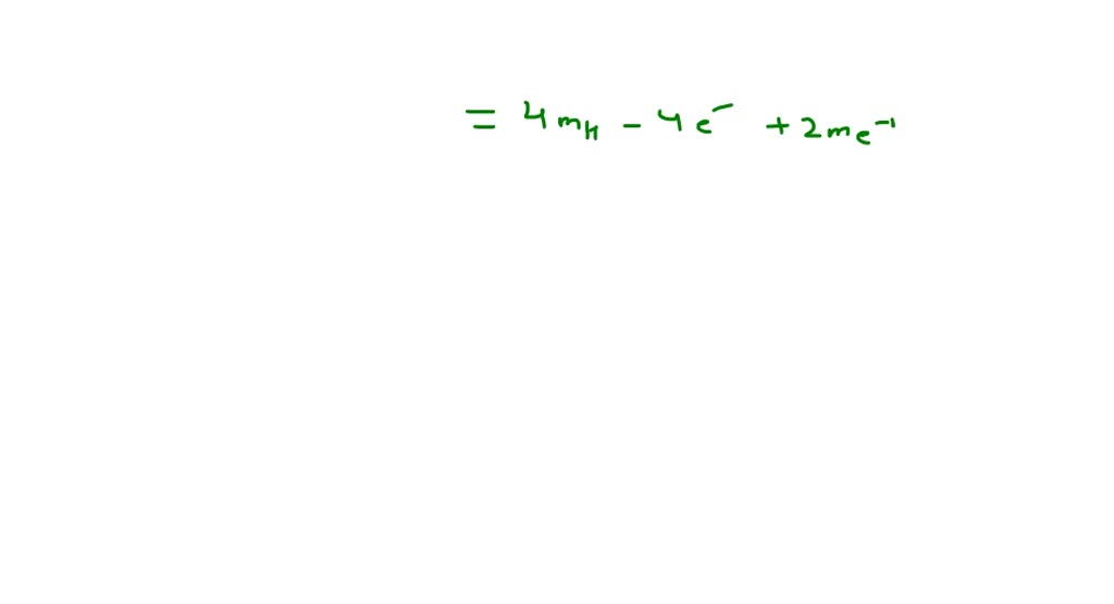 SOLVED:What are the formulas for the three steps in the proton-proton ...