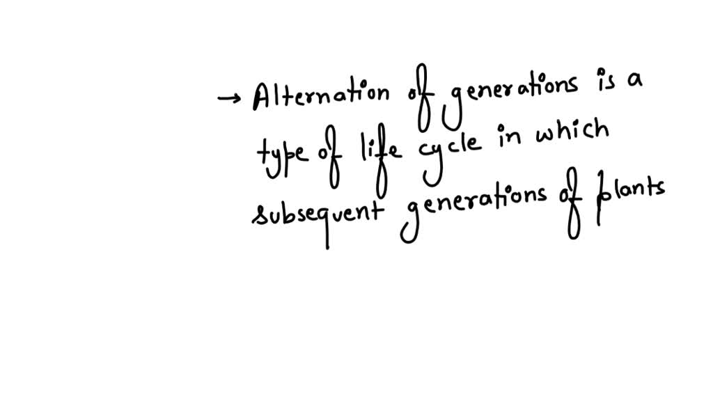 SOLVED:What are filial generations and how are they labeled?
