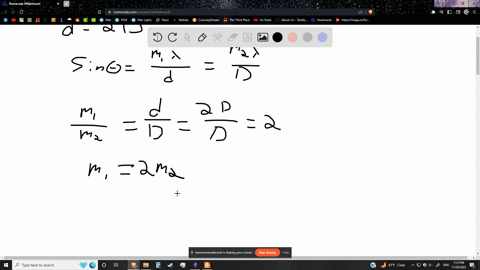 ⏩SOLVED:(II) Missing orders occur for a diffraction grating when a ...