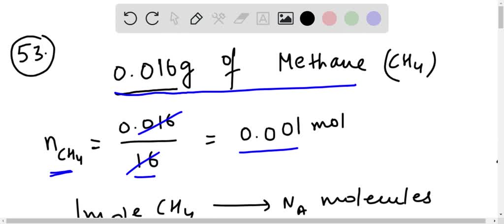 Find the number of atoms present in 0.016 g of methane. (a) 0.5 N0 (b ...