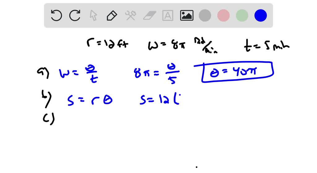 SOLVED:Suppose that point P is on a circle with radius r, and ray O P is rotating with angular ...