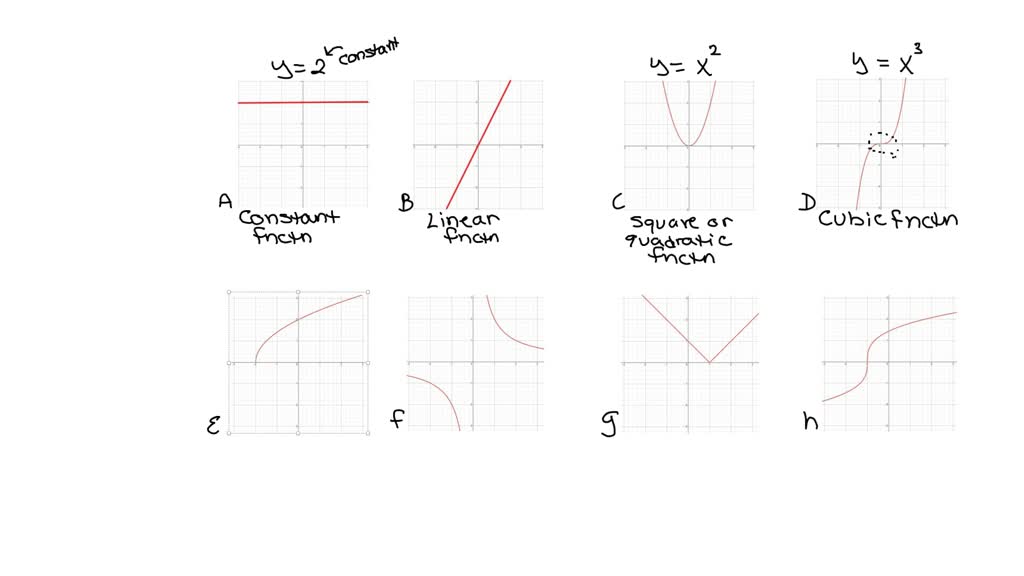 ⏩SOLVED:Match each graph to the function listed whose graph most ... ⏩SOLVED:Match each graph to the function listed whose graph most ...