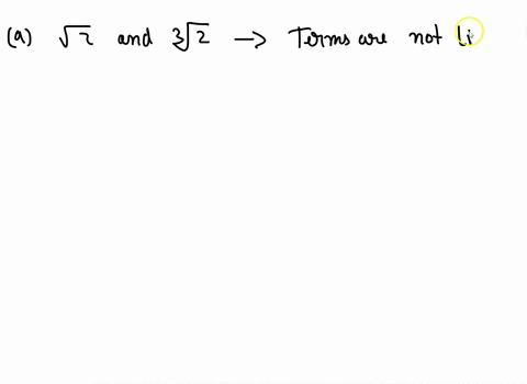 SOLVED: Determine whether or not the following nested radicals can be ...