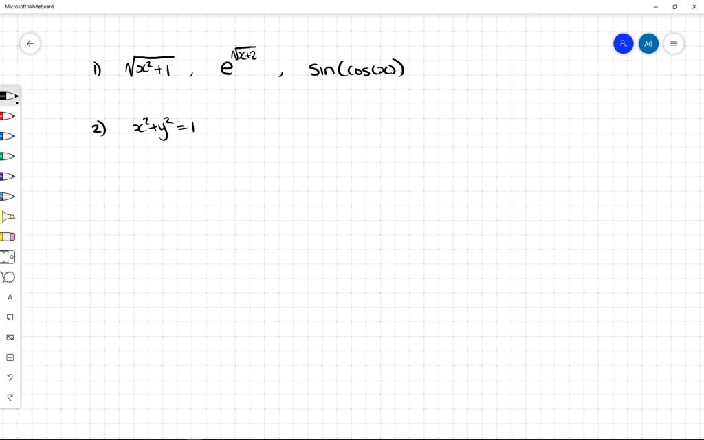 Examples: Construct examples of the thing(s) described in the following. Try to find examples ...