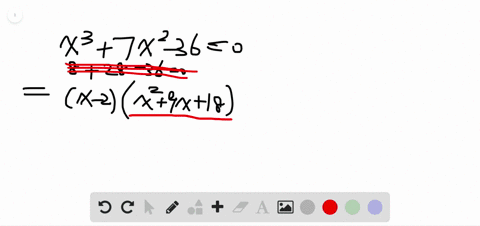 SOLVED:Solve each polynomial inequality using the test-point method. x ...