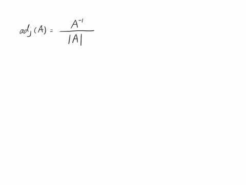 SOLVED: For an invertible n ×n matrix A, what is the relationship ...