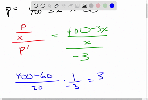 SOLVED:Find the price elasticity of demand for the demand function at the indicated -value. Is ...