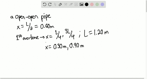 SOLVED:Standing sound waves are produced in a pipe that is 1.20 m long. For the fundamental ...