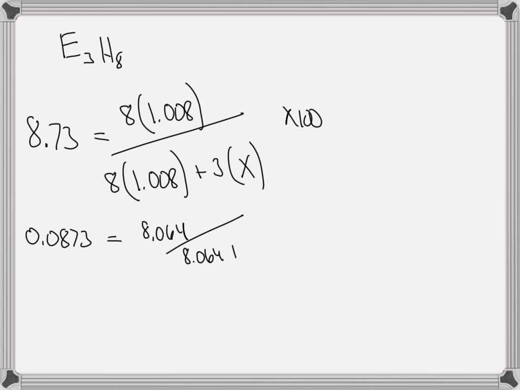 A binary compound between an unknown element E and hydrogen contains 91 ...