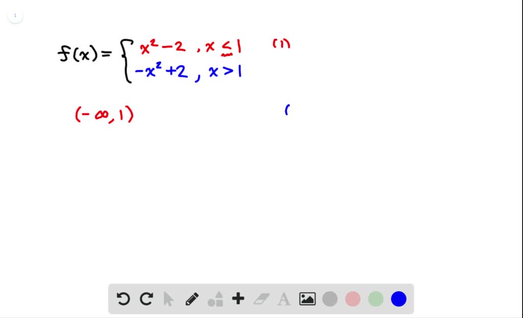 For the following exercises, write the domain for the piecewise ...