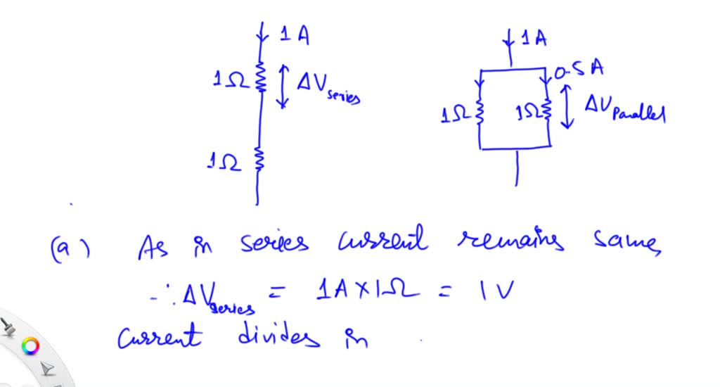 SOLVED:Figure P 18.49 shows separate series and parallel circuits. (a ...