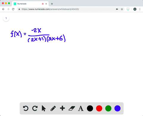 SOLVED:Find all values x=a where the function is discontinuous. For ...