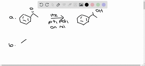 SOLVED:Draw a structural formula for the product formed by treatment of ...