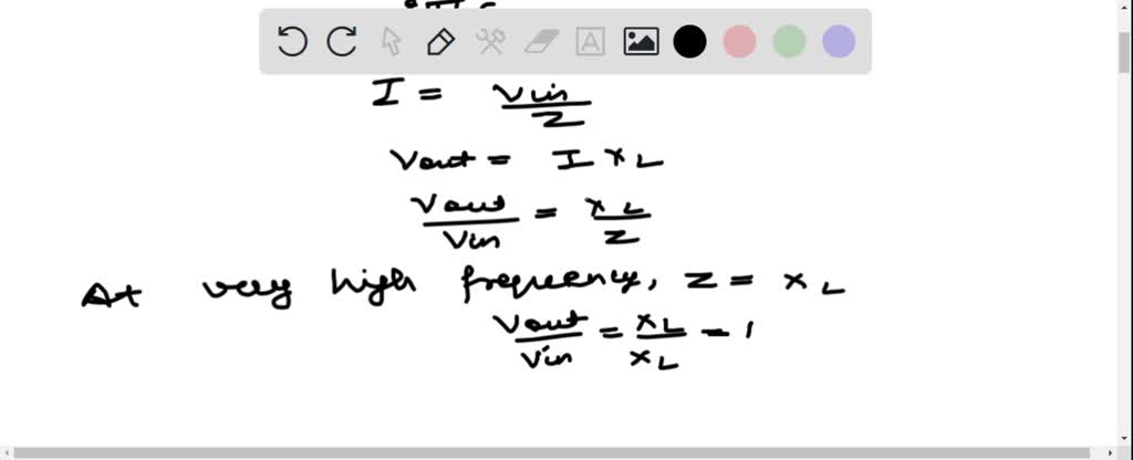 SOLVED: A low-pass filter can pass a dc voltage. | Numerade