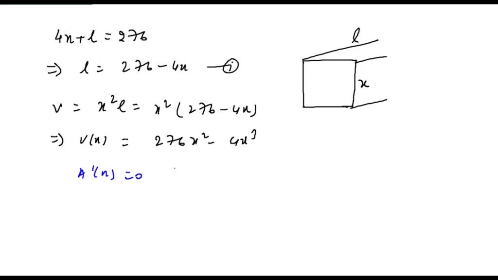 SOLVED:a. A certain postal service will accept a box for domestic shipment only if the sum of ...