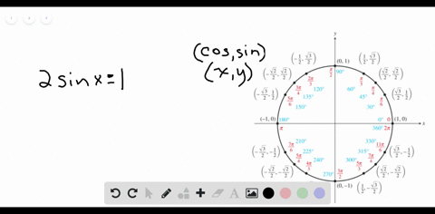 SOLVED: Find the solution to the equation without a calculator. 2 sinx ...
