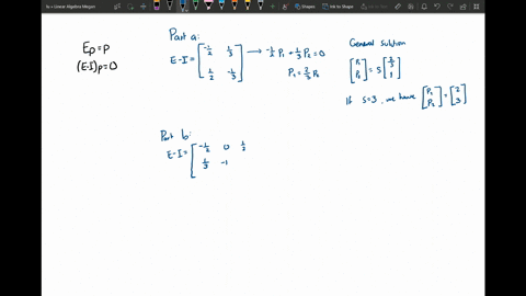 SOLVED:Determine which of the matrices are exchange matrices. For those ...