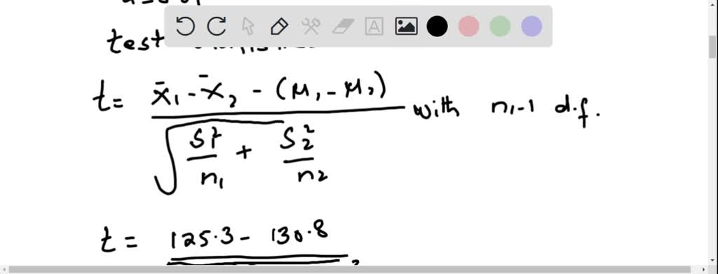 Solved If The True Population Standard Deviation Were 7 1 Instead Of