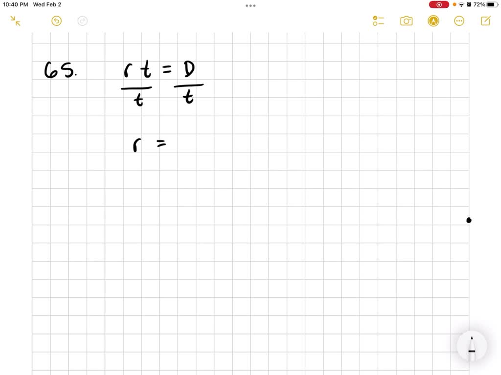 SOLVED:Solve for the indicated variable. Solve for b: h=2 A b