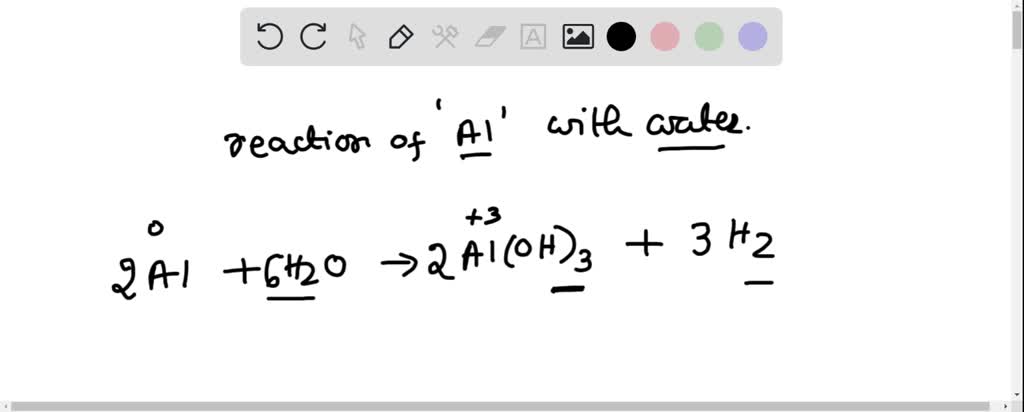 SOLVED: 5.3 Aluminum metal reacts with oxygen gas in the air to give ...