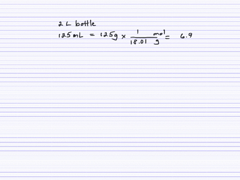 SOLVED:A two-liter plastic bottle can withstand a pressure of 5 atm ...