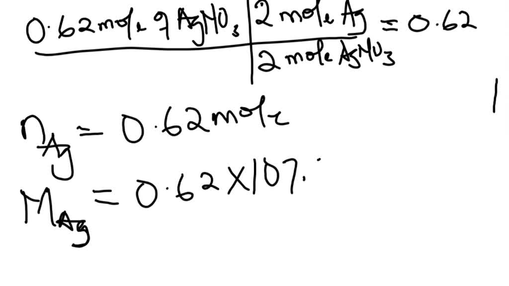 Zinc metal reacts with aqueous silver nitrate to produce silver metal ...