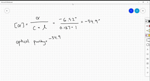 SOLVED:A compound has a specific rotation of -39.0 . A solution of the ...