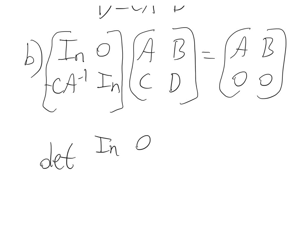 SOLVED:Let A and C be matrices such that the product A C is defined. Prove that rank(A C) ≤rank(A).