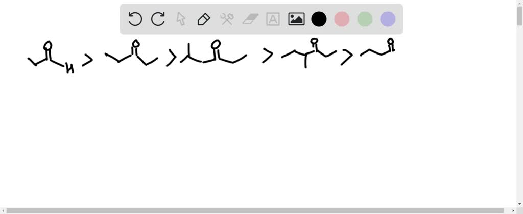 Solved Rank The Following Compounds From Most Reactive To Least Reactive Toward Nucleophilic