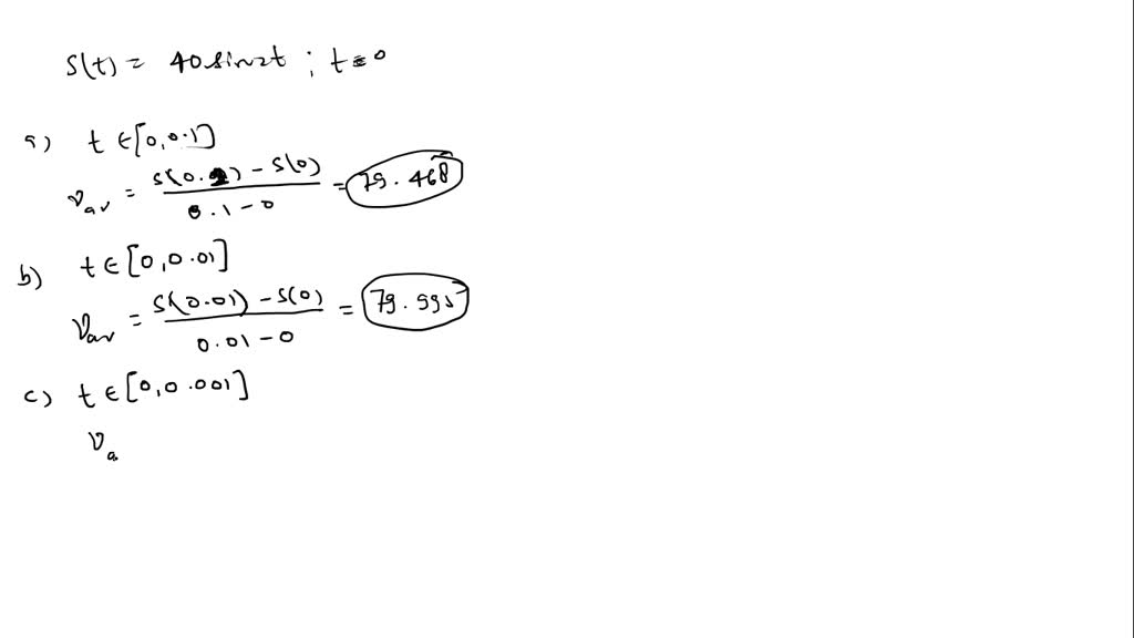 ⏩SOLVED:Instantaneous velocity For the following position functions.… | Numerade