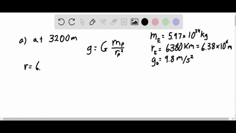 SOLVED:(II) Calculate the effective value of g , the acceleration of ...