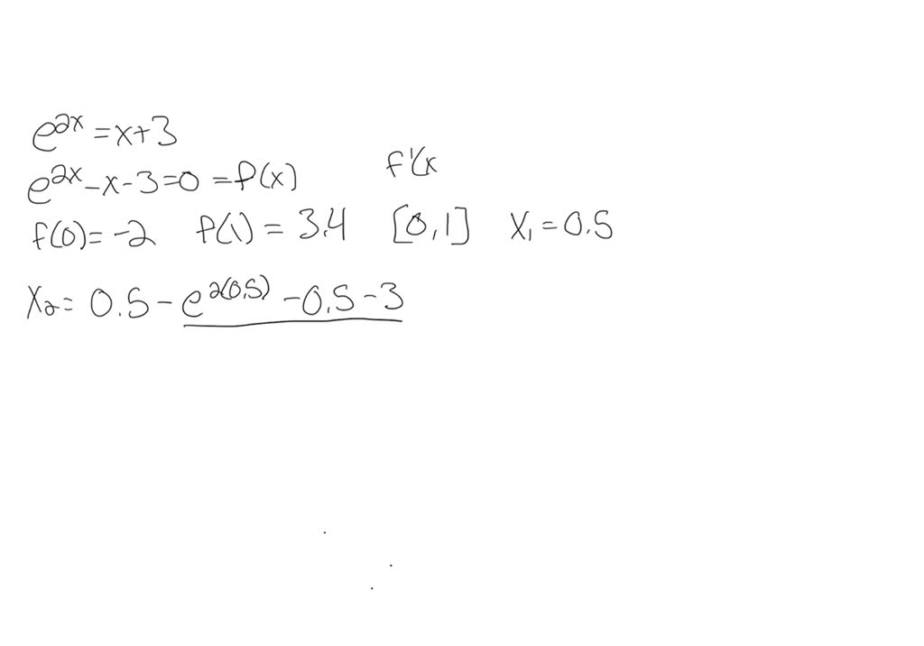 Use Newton's method to approximate the indicated solution of the ...