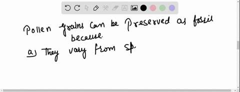 ⏩SOLVED:A pollen fingerprint is the number and type of pollen grains ...