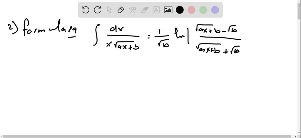 Use the table of integrals at the back of the text to evaluate the ... Use the table of integrals at the back of the text to evaluate the ...